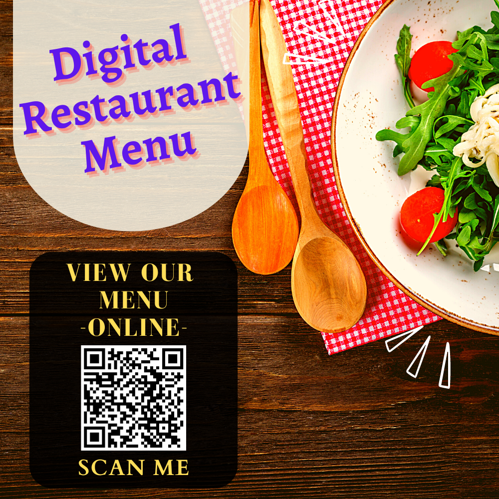 QR Code Digital Menu For Restaurant - WEBFETCHER